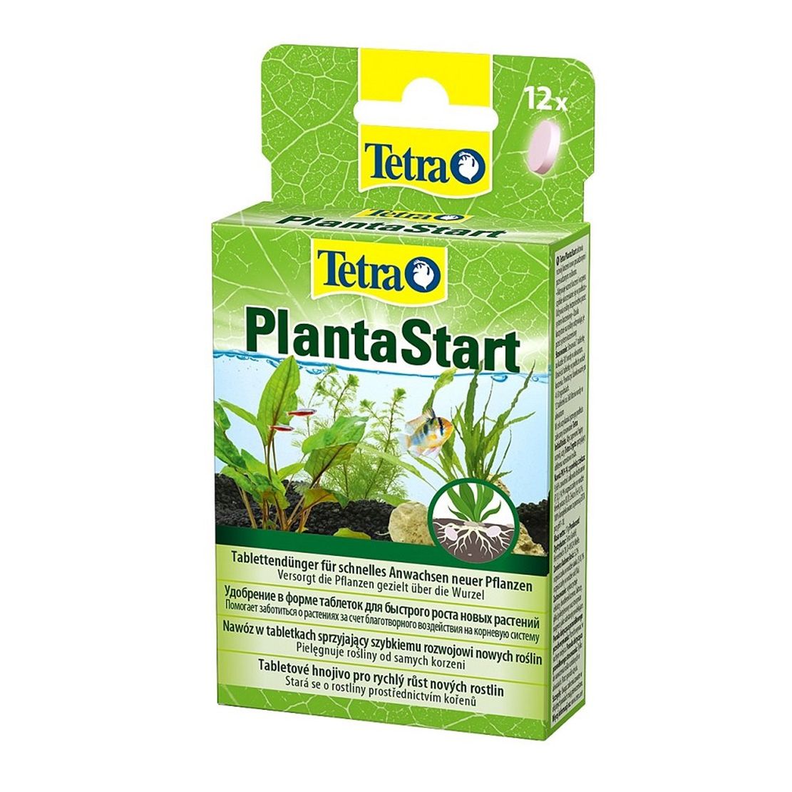 Tetra Plant Planta Start 12 Tablets – Aquarium Plant Fertilizer ...