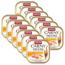 Animonda Carny Pure & Mild Adult - pui și brânză 12 x 100 g | ABC-ZOO