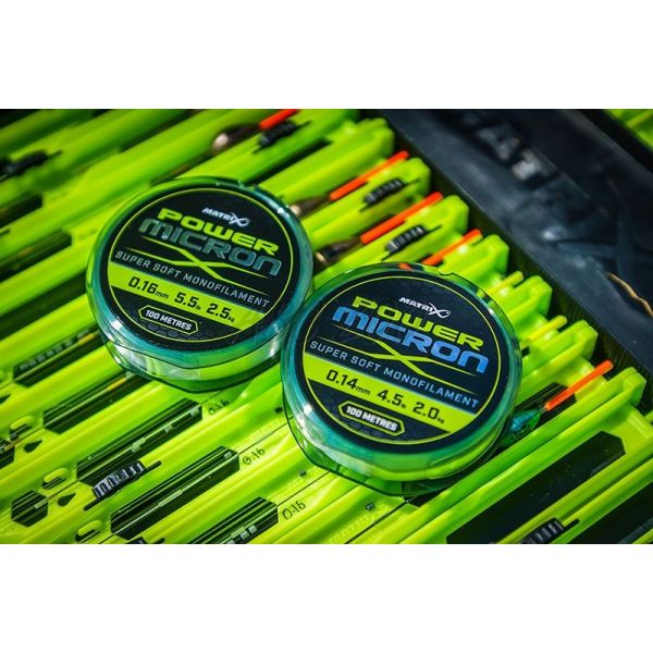 Matrix Power Micron X Super Soft mono 100m 0.23mm | ABC-ZOO